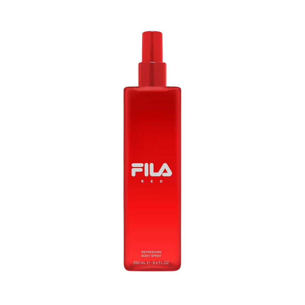 FILA RED BODY SPRAY – Exclusive Lines