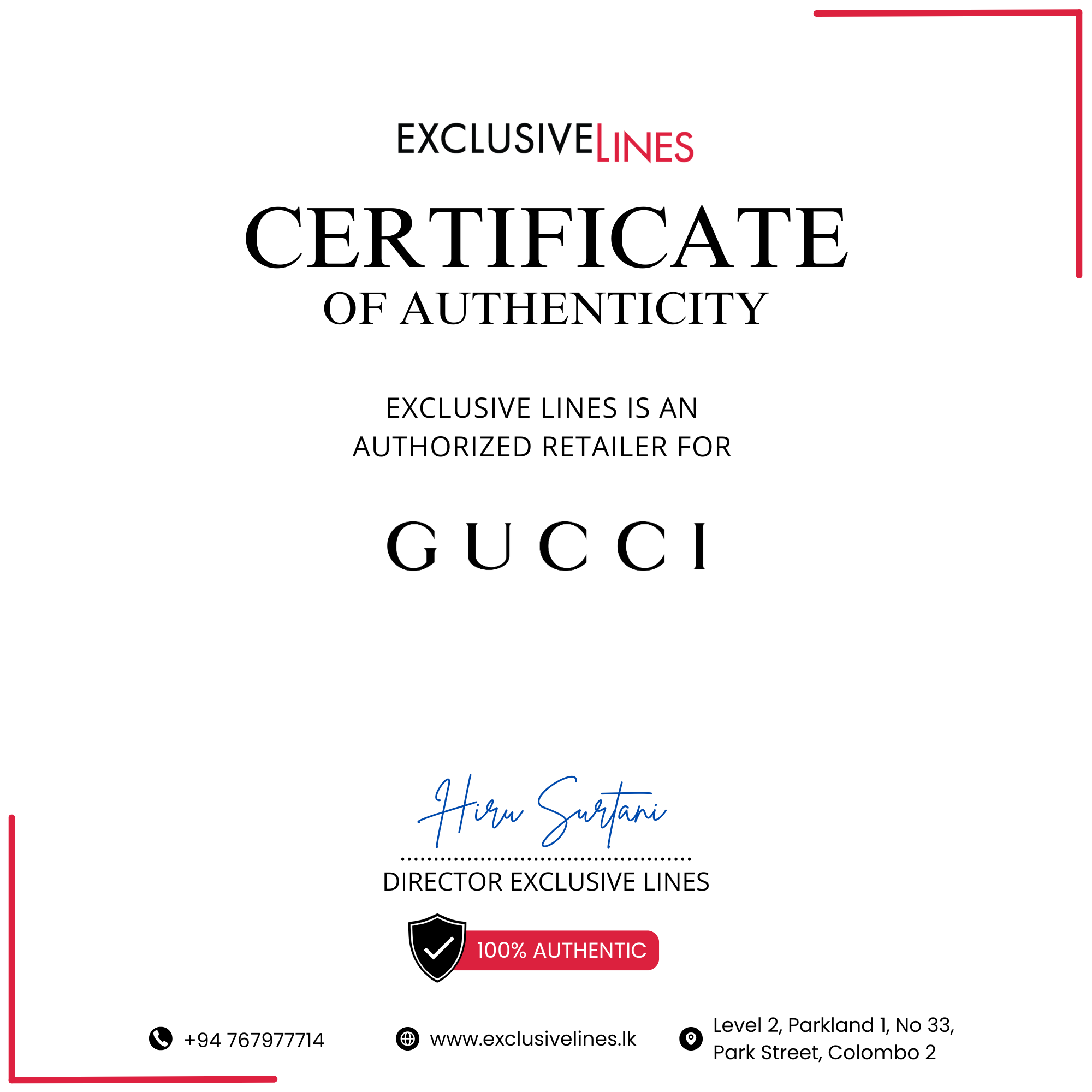 GUCCI BAMBOO – Exclusive Lines